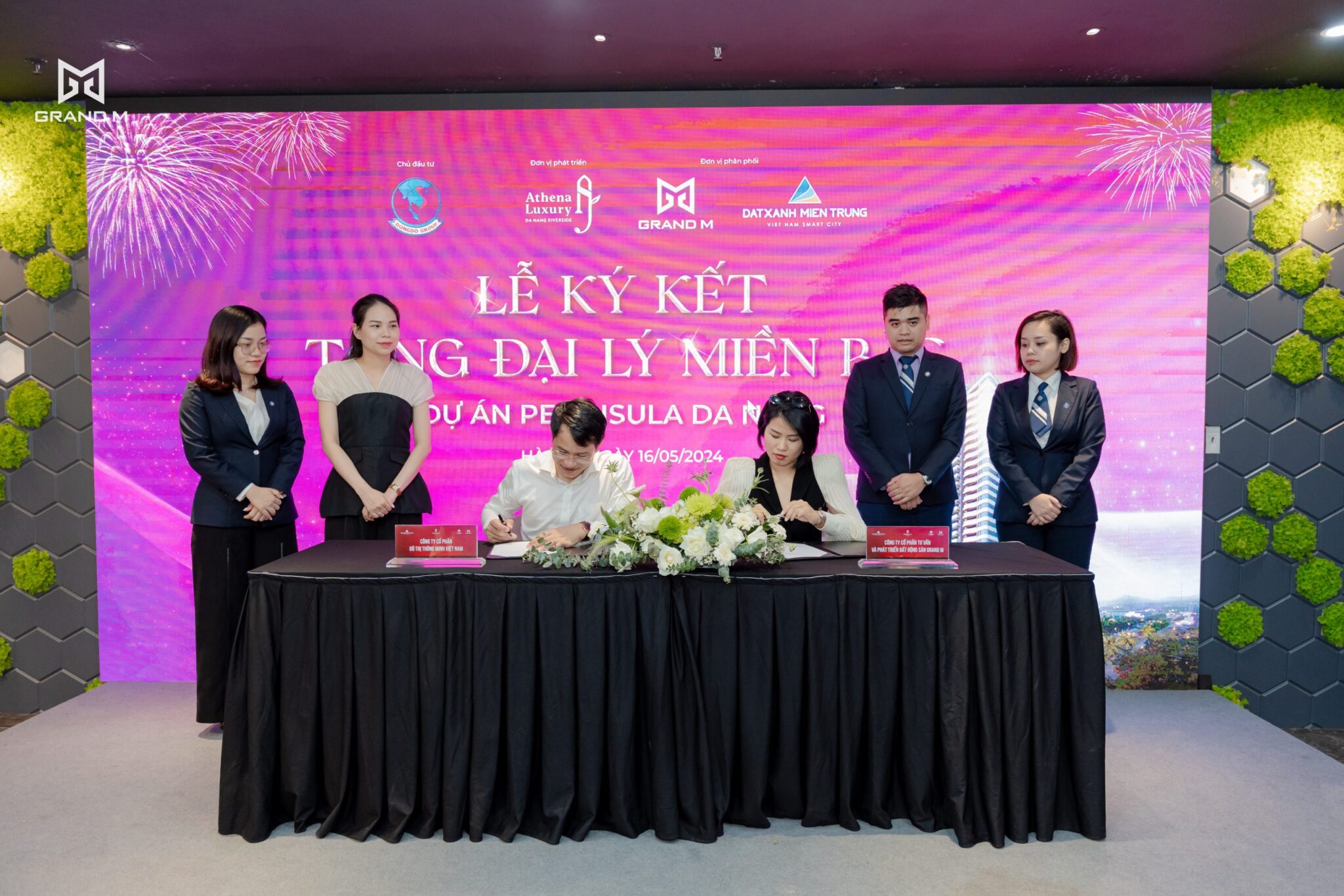 GRAND M CHÍNH THỨC TRỞ THÀNH TỔNG ĐẠI LÝ MIỀN BẮC DỰ ÁN PENINSULA DA NANG